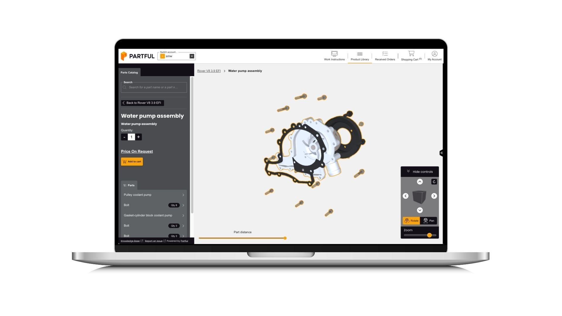 3D Parts Catalog Software for Engineers | Partful